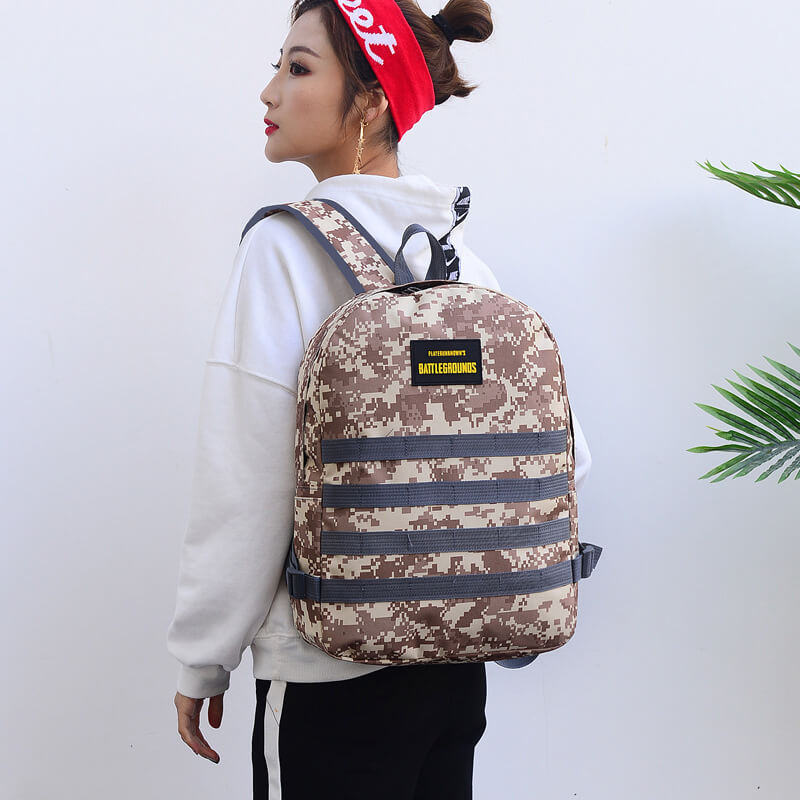 Battle Backpack (Khaki) - Rajoki Earn
