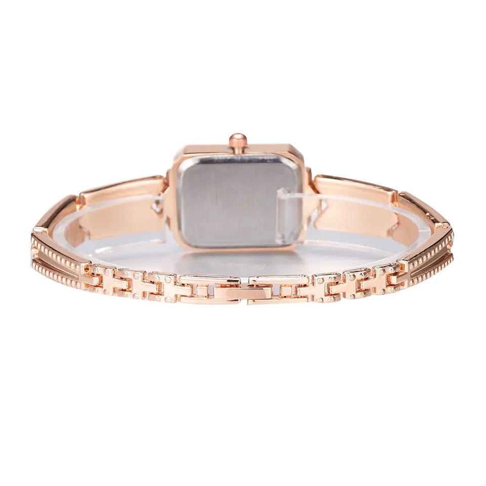 Diamond dial watch (Gold) - Rajoki Earn