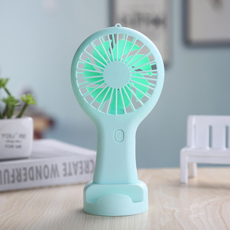 USB Rechargeable fan (Light Blue) - Rajoki Earn